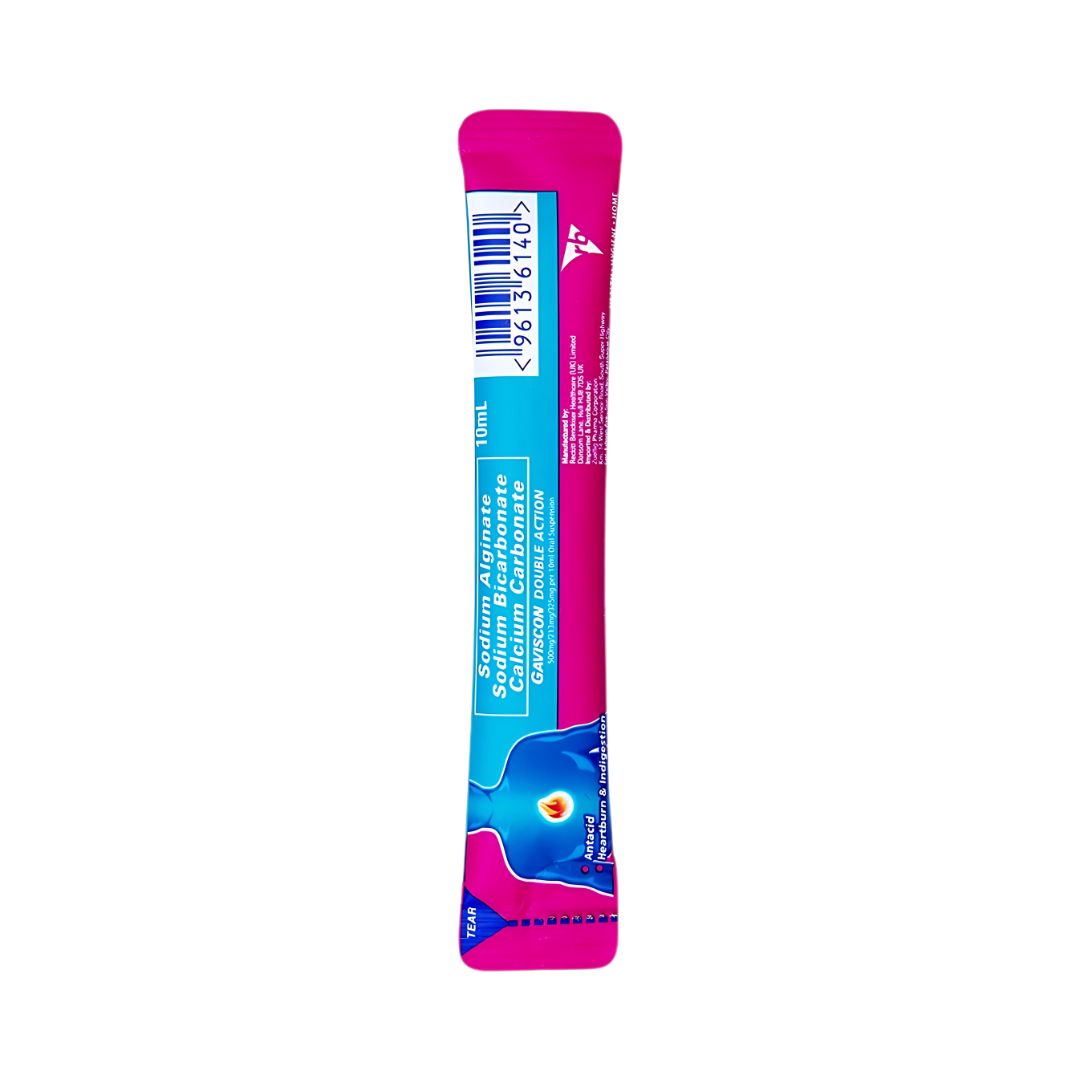 Gaviscon Double Action Antacid Liquid Sachet 10ml - DailyStore